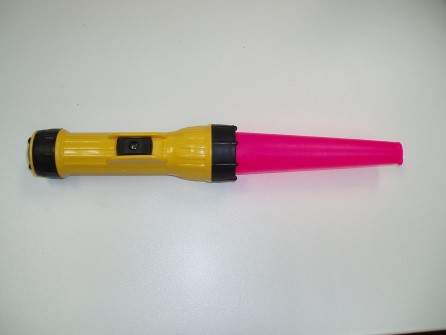 Marshalling stick with cone for night use | Products | Traconed